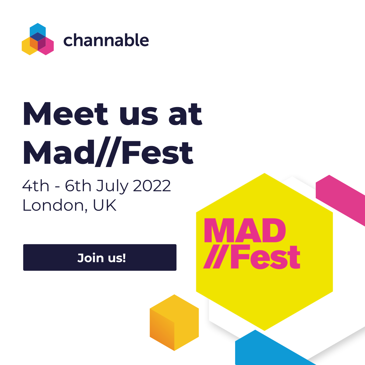 Channable I MAD//Fest I Ticket give away