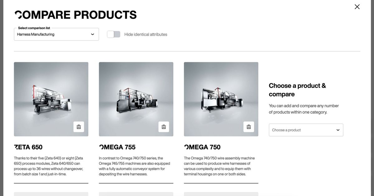 New function on komaxgroup.com: Better decisions with the Komax product ...