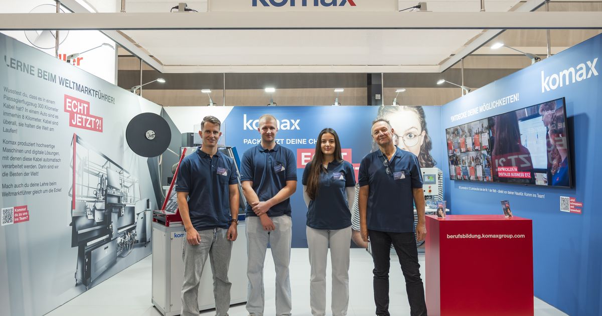 Into the future with Komax: Career prospects at ZEBI | Komax