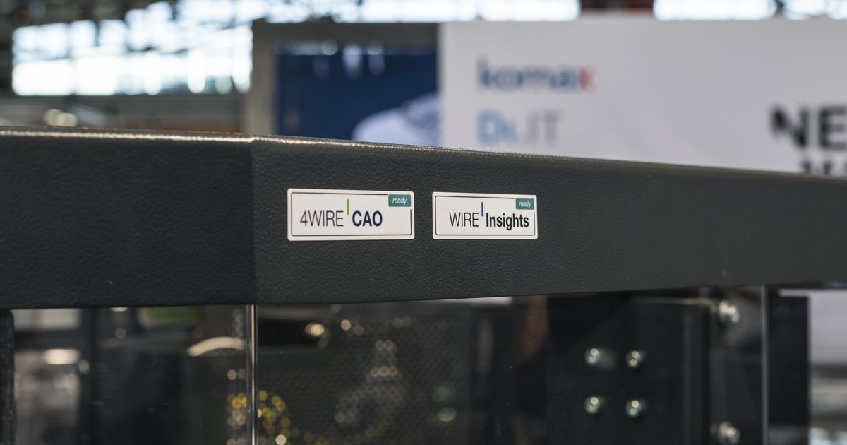 Data-driven and automized wire processing with 4WIRE CAO from DiIT | Komax